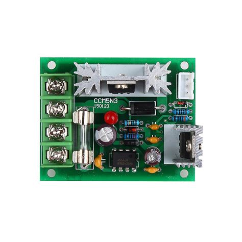 Pulse Width Pwm Dc Motor Speed Controller 12v24v30v 120w Universal Controller Switch With Fuse