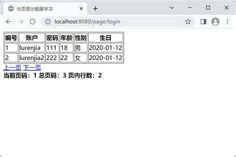Mybatis学习：从数据库中获取分页数据，并在web端显示 在博客做笔记的路人甲 博客园