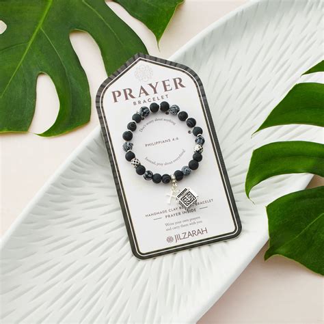 Black Prayer Bracelet Jilzarah Wholesale