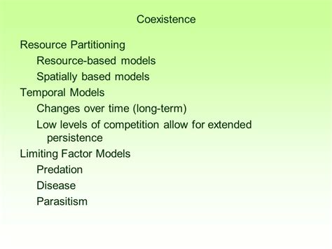 Temporal Resource Partitioning