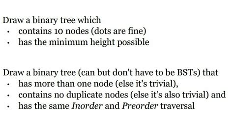 Solved Draw A Binary Tree Which Contains Nodes Dots Chegg