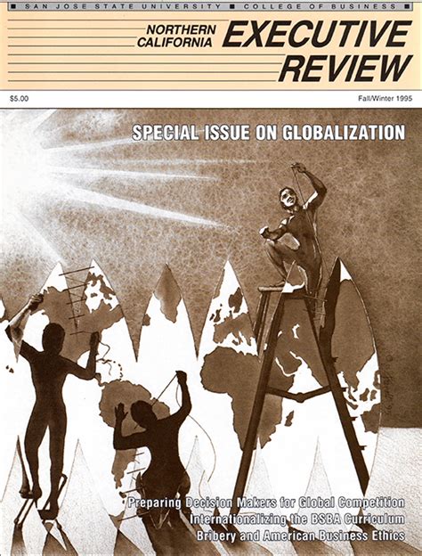 Cover Art For Executive Review Magazine Globalization Issue Elaine