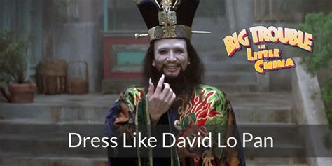 David Lo Pan Big Trouble In Little China Costume For Halloween
