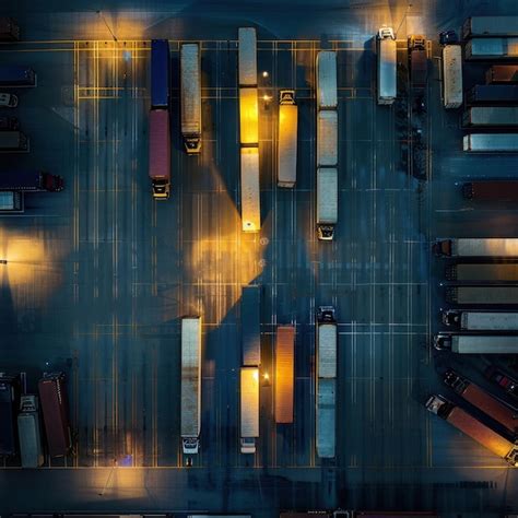 Twilight Efficiency Overview Of Seamless Logistics At A Distribution