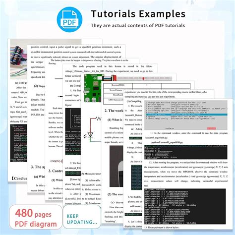 Adeept Kit De Inicio Definitivo Para Raspberry Pi 4 3 B B 3b 3b 2b Código Python C 40
