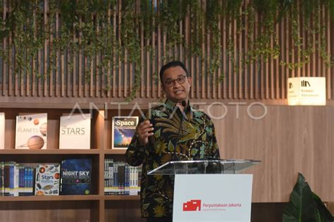 Peresmian Perpustakaan Jakarta Dan Pusat Dokumentasi Sastra Hb Jassin