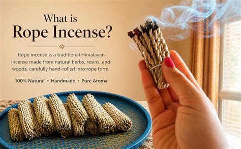 Bhagavato Handmade Himalayan Rope Incense Eco Friendly