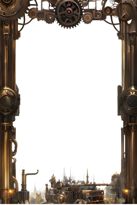 Steampunk Frame Png