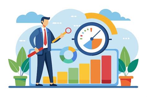 Benchmark Performance Or Kpi Key Performance Indicator Metrics Or Measurement To Measure Success