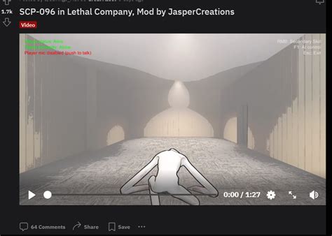 Scopophobia Lethal Company The Scp 096 The Nature Hero