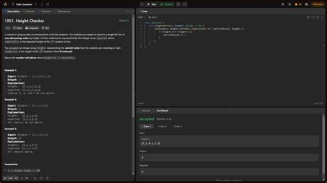 Leetcode Using Swift Height Checker Problem Gaurav Paul Posted On The Topic Linkedin