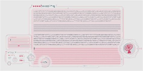 premium vector scifi interface of data decoding program