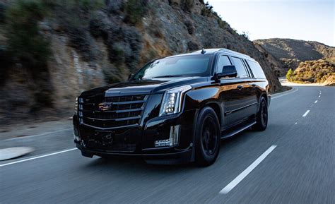 Armored Cadillac Escalade Esv Custom Protection Bulletproof Car Armored Cars