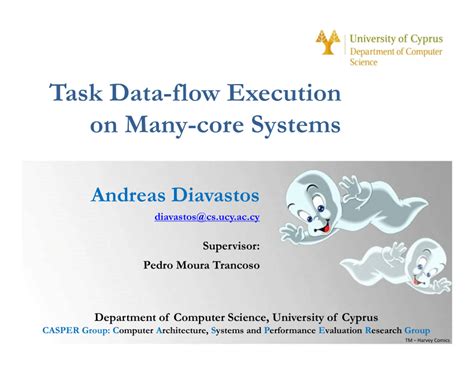 pdf task data flow execution on many core systems