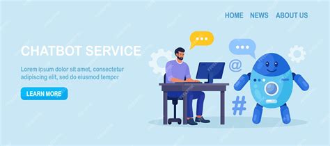 Premium Vector Chatbot Conversation With Clients Chat Bot Chatting