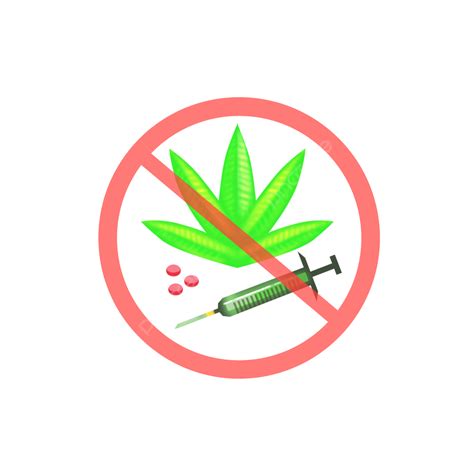 Jeringa Antidrogas Png Prohibited Anti Droga Fármaco Png Y Psd Para