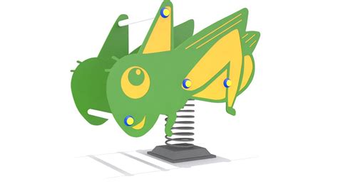 Playground Grasshopper Rider 3d Model Cgtrader