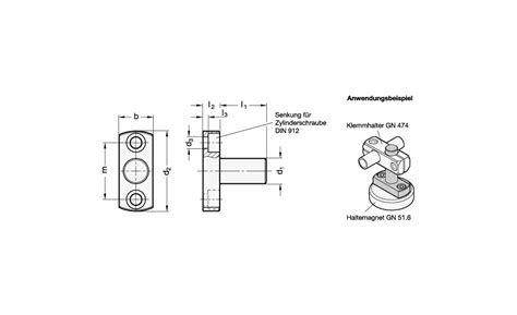 Gn480 12 39 Ganter Flanschbolzen