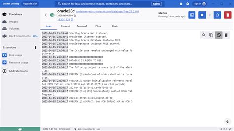 【oracle】极速通关oracle23c开发者免费版连接 Da 技术分享 Mogdb520提供本站后台数据库服务