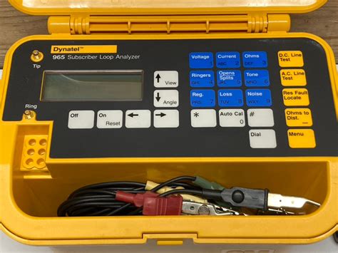 3m Dynatel 965 Subscriber Loop Analyzer Test Set 3m Dynatel 965 Subscriber Loop Analyzer Test Set