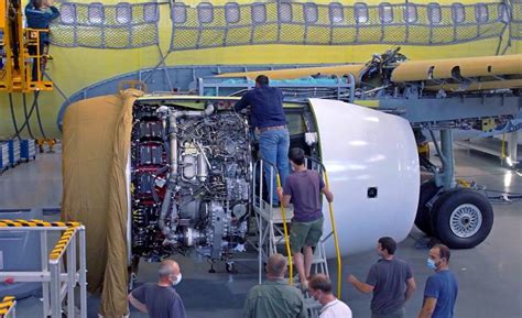 Military And Commercial Technology Pd 14 Engine Was Successfully Installed On Ms 21