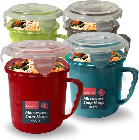 Sistema Microwave Noodle Bowl 4 Cup 4 Pack Uk Home And Kitchen