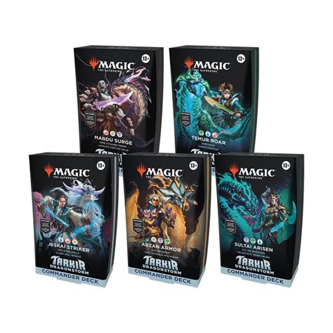 Magic The Gathering Tarkir Dragonstorm Mardu Surge Commander Deck