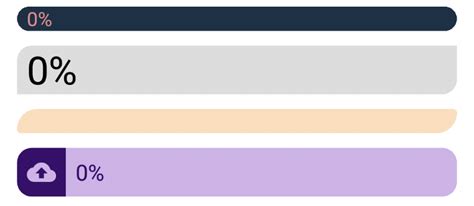 Roundedprogressbar 20 The First Open Source Progressbar With Individually Roundable Corners