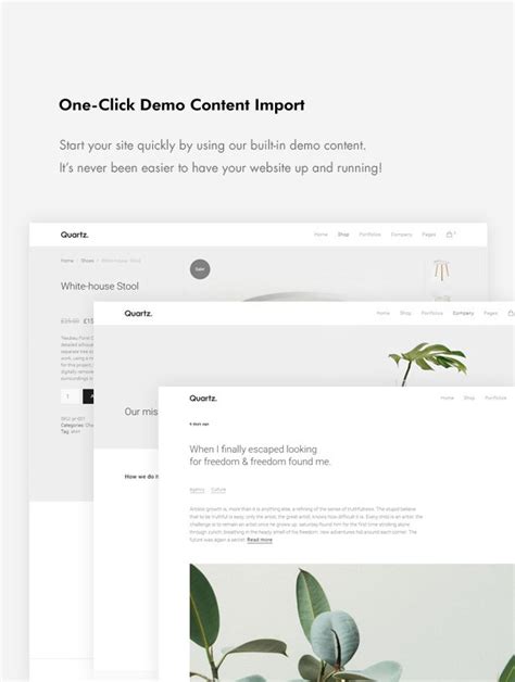 Quartz Creative Woocommerce And Wordpress Theme Woocommerce Wordpress