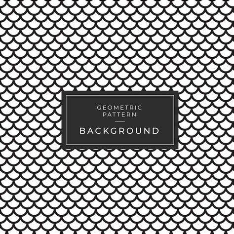 Premium Vector Abstract Geometric Monochrome Pattern Background