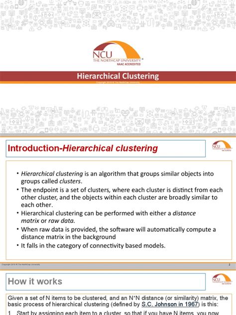 03 Hierarchical Clustering Pdf Cluster Analysis Algorithms