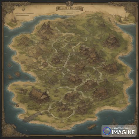 Dnd Swamp Map Fantasy Landscape Isometric Map Wetland