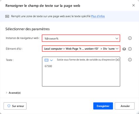 automatiser les pages web power automate microsoft learn