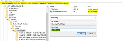 How To Modify Virtual Drive Default Location For Unc Backups In Arcserve Udp
