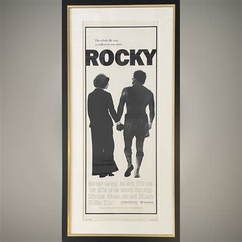 Rocky 1976 Framed Original Movie Poster Vintage Film Poster