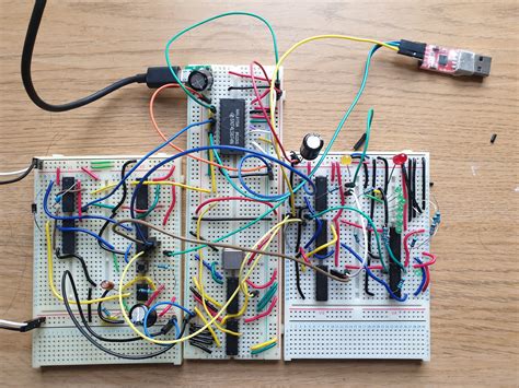 8 Bit Computer Uart Transceiver For Breadboard Computer