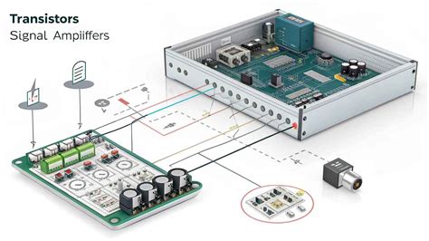 Aplikasi Transistor Untuk Penguat Sinyal Dalam Rangkaian Elektronika Tugassains Com