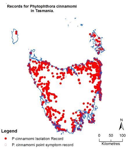 Tasmanian Devil Habitat Map