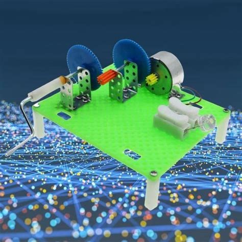 Wind Fafeicy Jouet Pour Enfants G N Rateur De Manivelle D Acc L Ration Deux Tapes Exp Rience