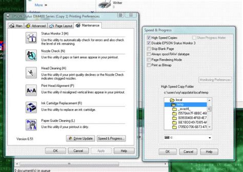 Ink Levels Indicator And Epson Status Monitor Disabled Vista Forums