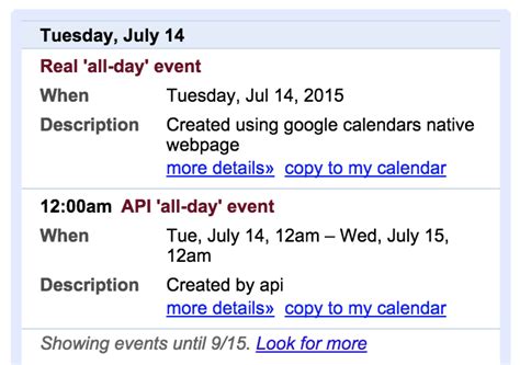 Creating An All Day Event Using Google Calendar Api In Python Stack Overflow