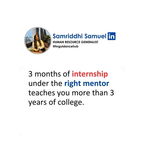 Careergrowth Internshipexperience Learningbydoing Professionaldevelopment Mentorshipmatters