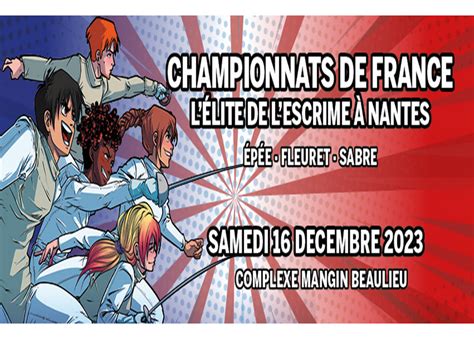 Escrime Championnats De France élite Samedi 16 Décembre à Nantes Presse Agence Sport