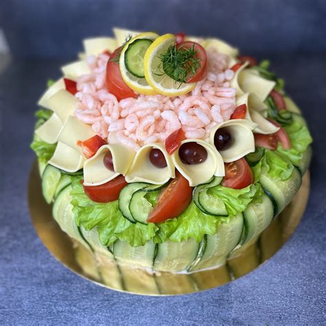 Smörgåstårta Räkor Catering Ica Nära Floby