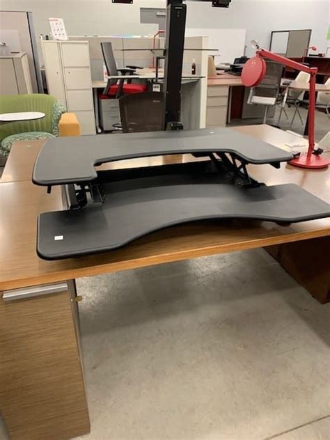 Used Varidesk Sit To Stand Desktop Riser Office Furniture Resources