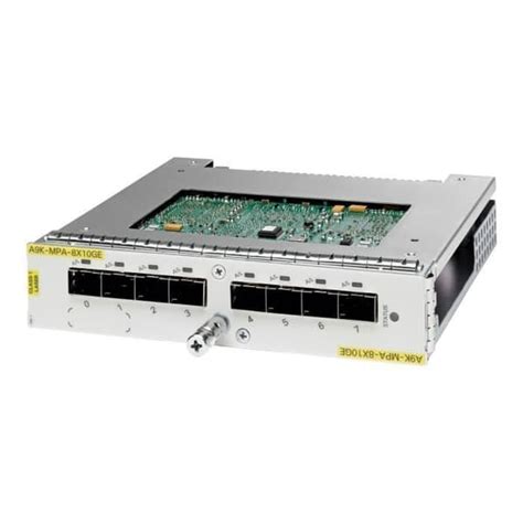 Cisco Asr 9000 Series 8 Portar 10 Gigabit Ethernet Modular Port Adapter 10 Gigabit Sfp X 8
