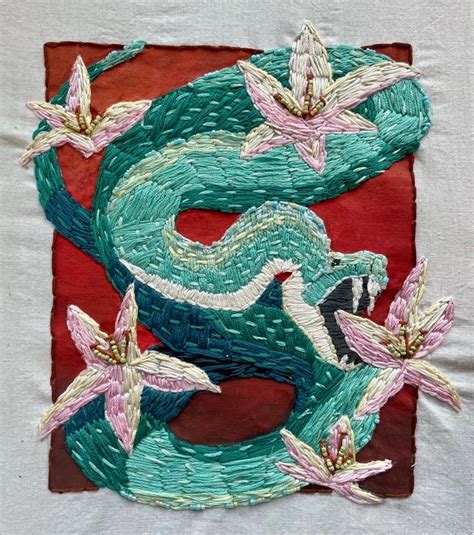 Viper And Lilies Fine Art Print Lillian Deharts Ko Fi Shop