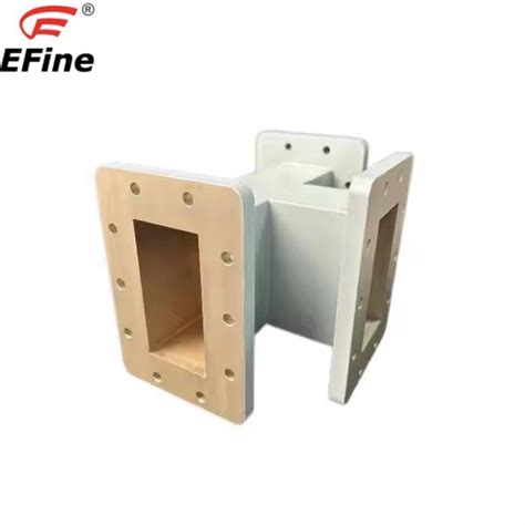 Waveguide Tee H Plane Tee Waveguide Power Divider Splitter Combiners
