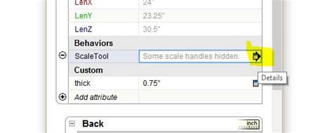 How To Scale Dynamic Cabinet Dynamic Components SketchUp Community