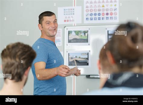 Traffic Code Lesson Stock Photo Alamy